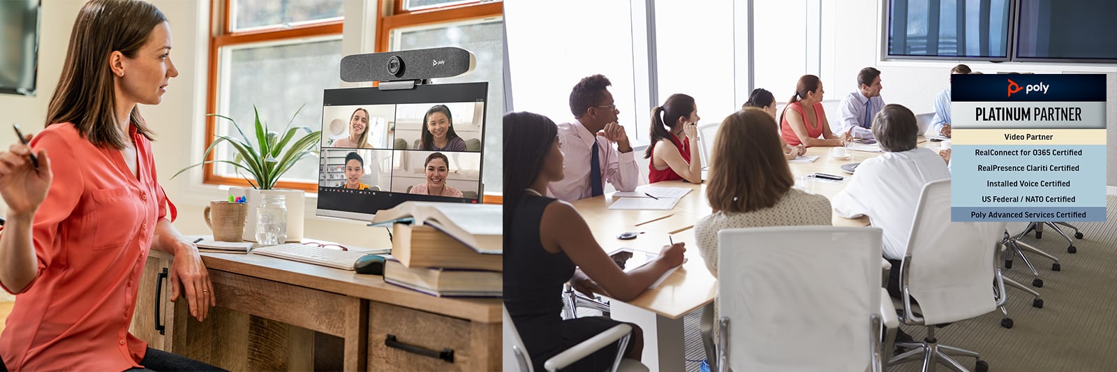 POLYCOM & PLANTRONICS VIDEO CONFERENCING & TELEPRESENCE